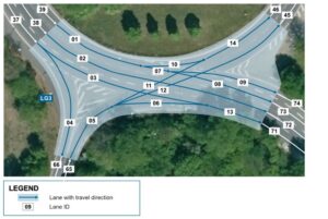 How to model a roundabout with multiple lanes - NDS Association
